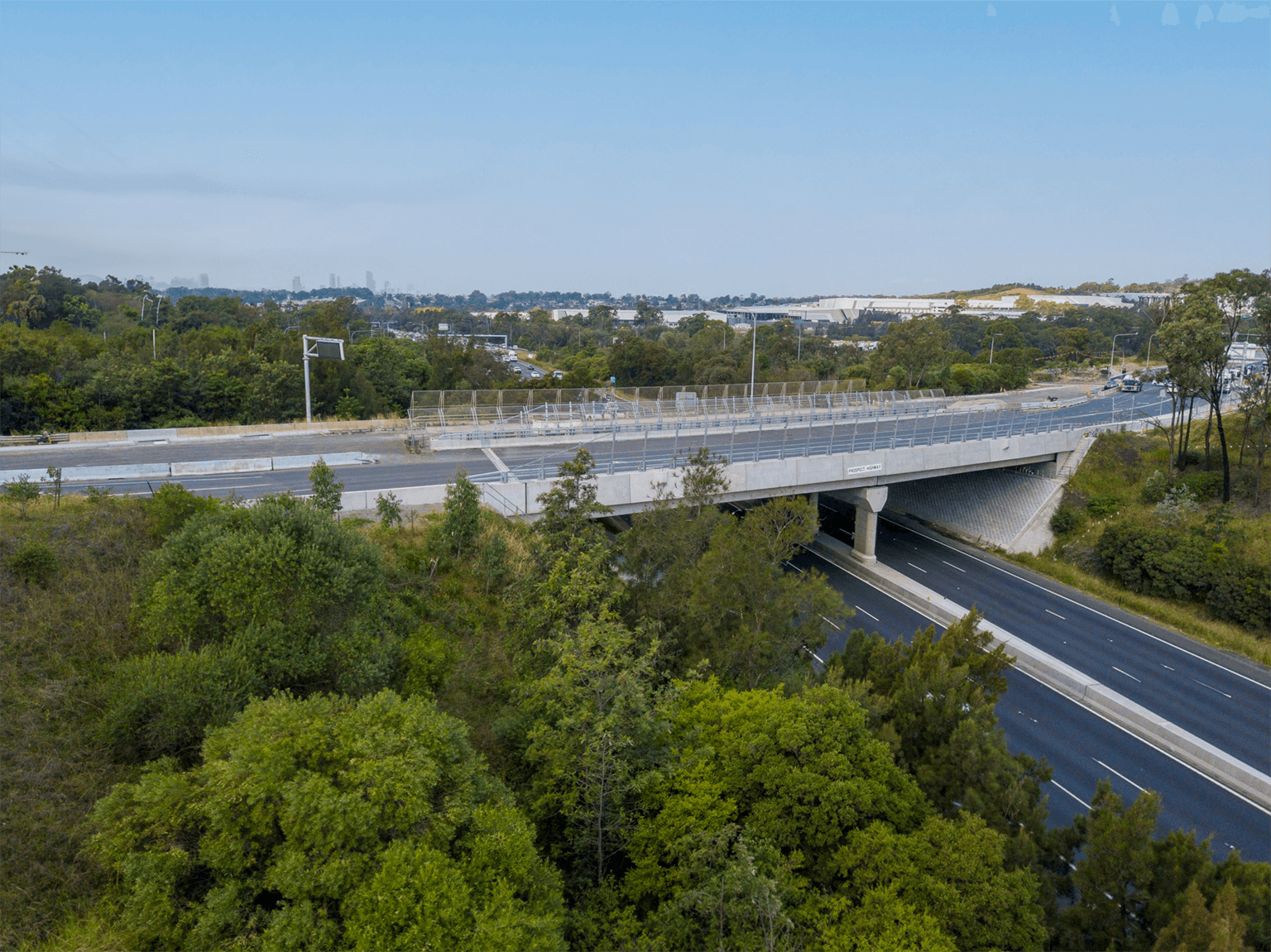 Prospect Highway Project - Ozcast Precast Concrete Projects